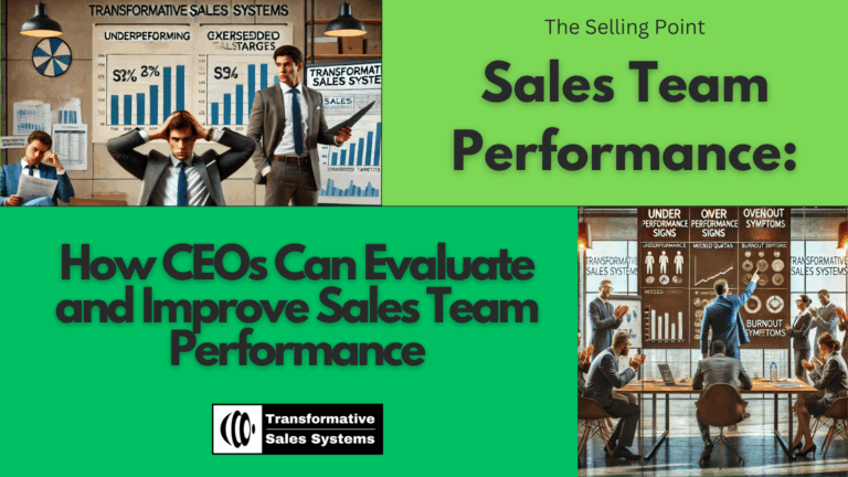 How CEOs Can Evaluate and Improve Sales Team Performance ...