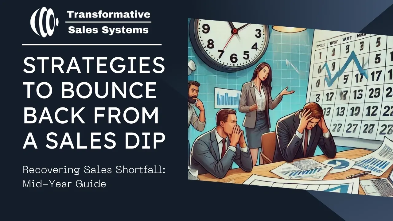 How to Recover From a Sales Shortfall